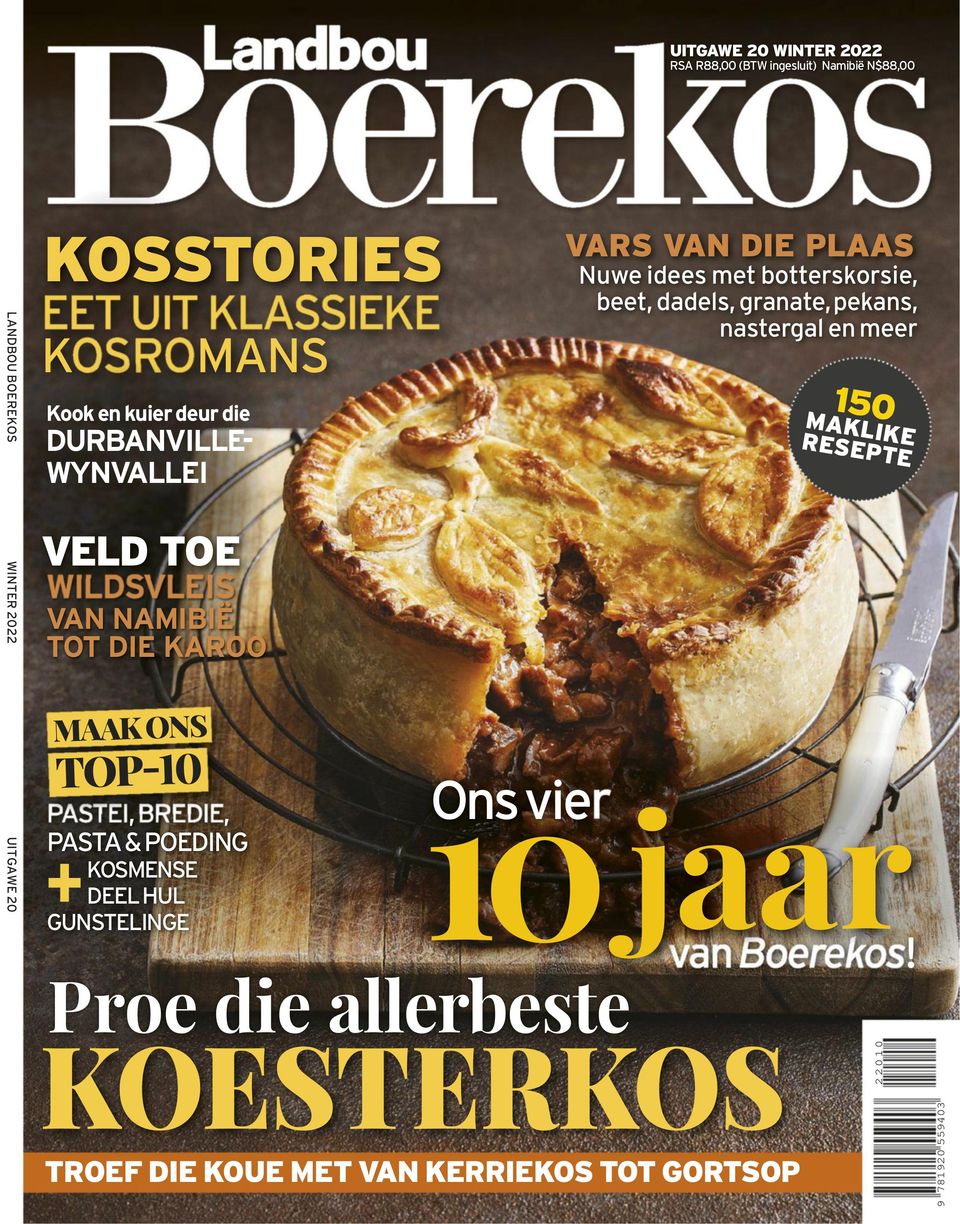 Landbou Boerekos-Winter 2022 Magazine - Get your Digital Subscription