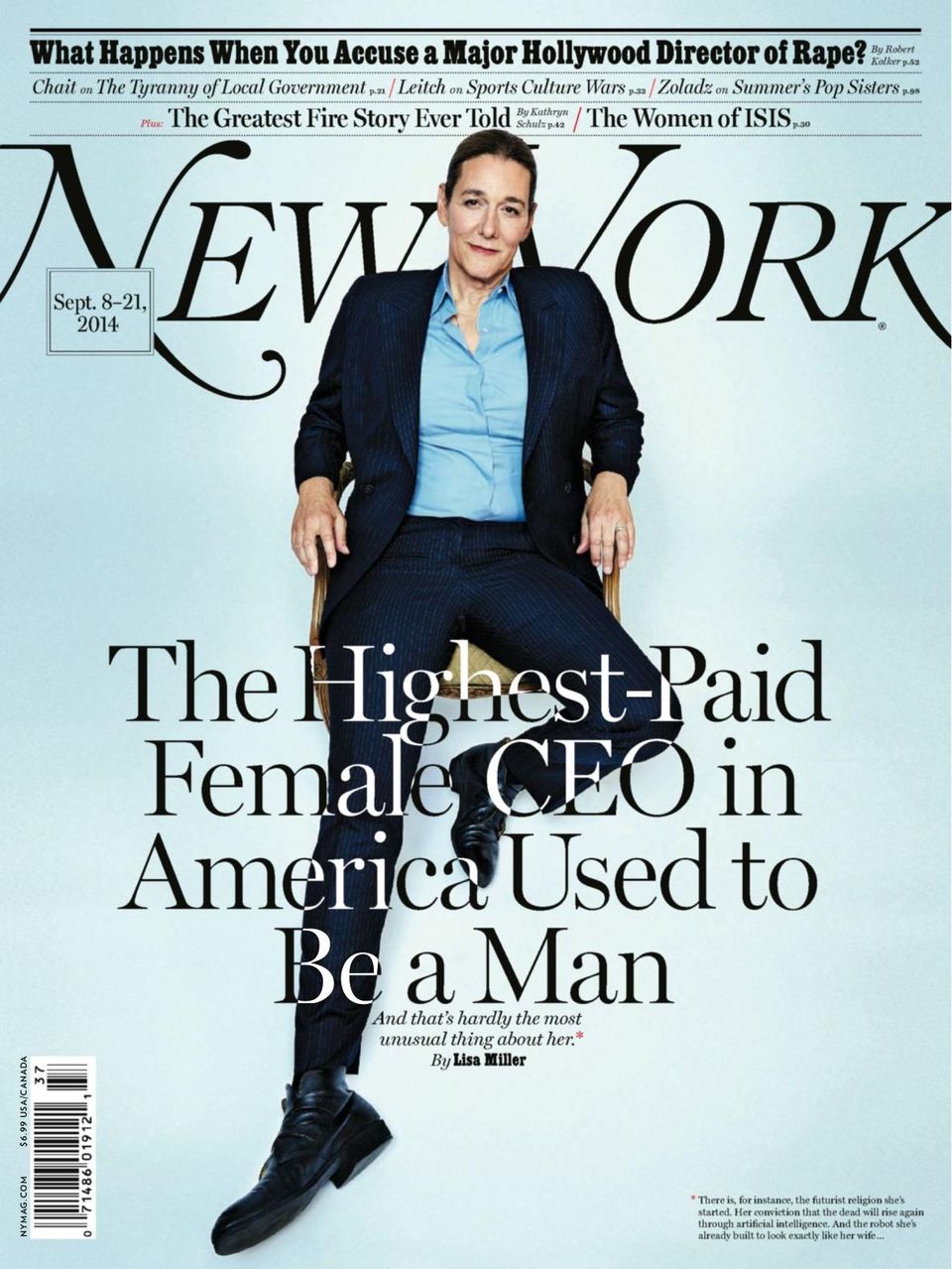 New York magazine-Sep 8-21, 2014 Magazine - Get your Digital Subscription