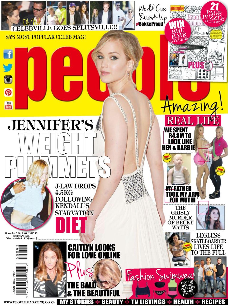 Get digital access to People Magazine South Africa - November 06, 2015 ...