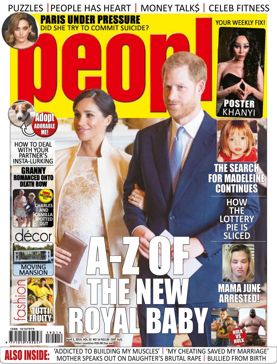 People Magazine South Africa-April 5, 2019 Magazine