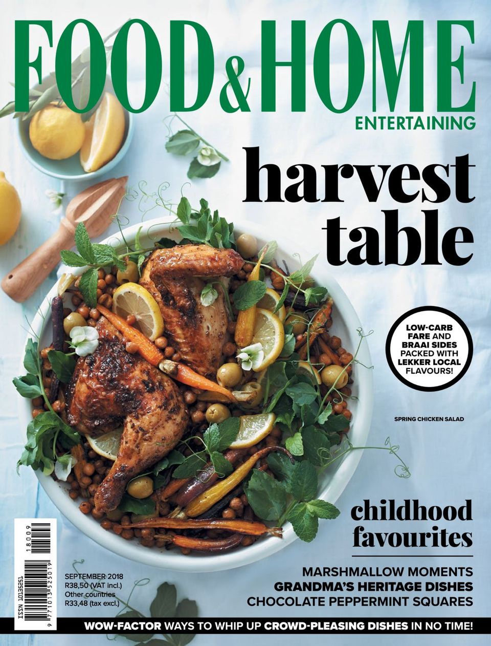 Food & Home Entertaining-September 2018 Magazine