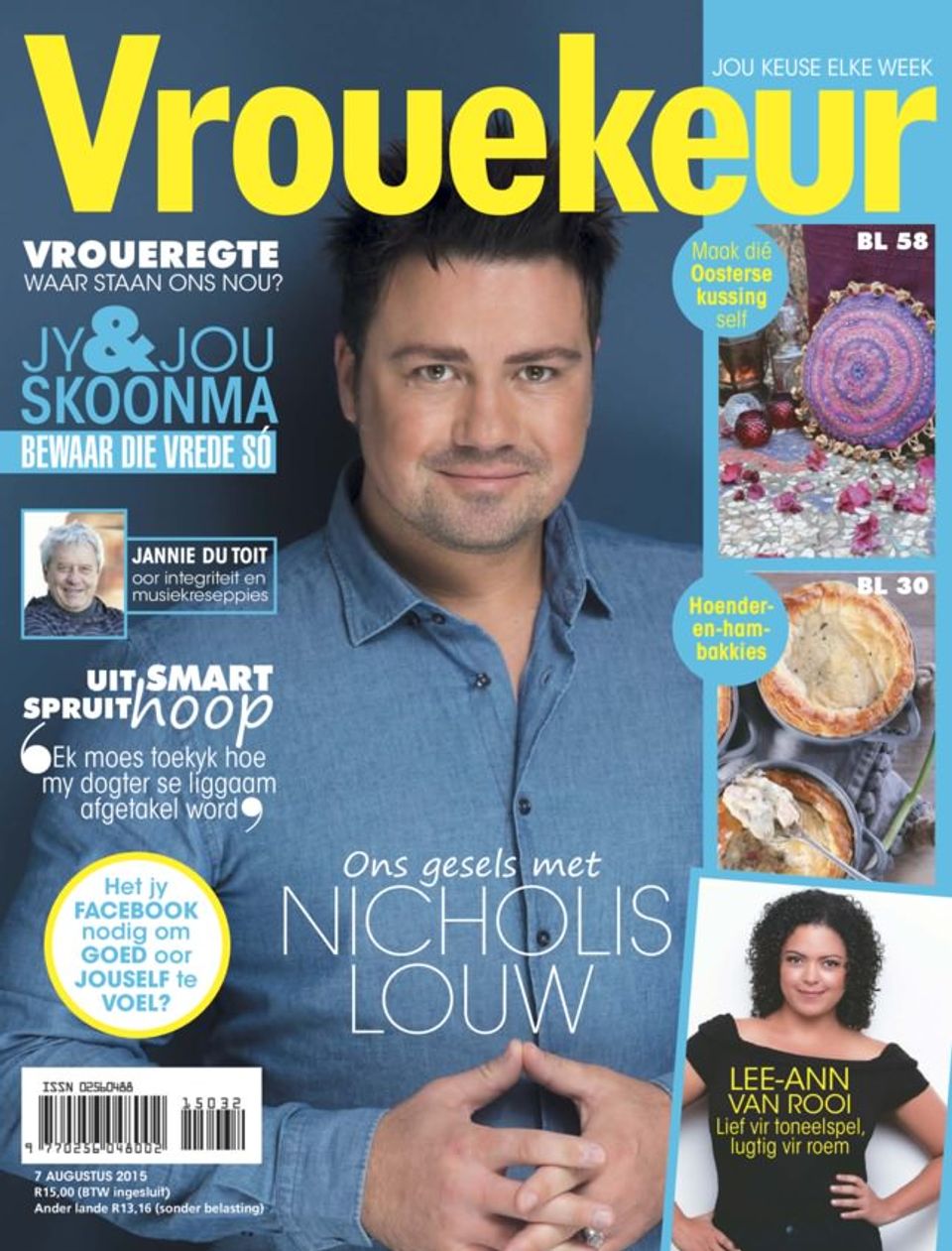 Vrouekeur-7 August 2015 Magazine - Get your Digital Subscription