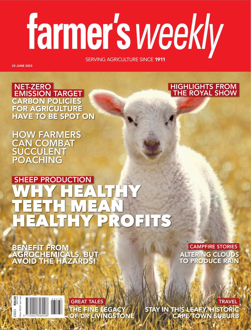Get digital access to Farmer's Weekly - 23 June 2023 issue | Magzter.com