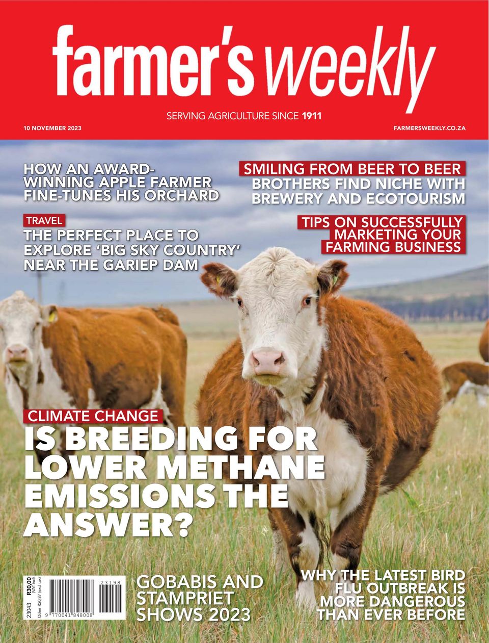 Get digital access to Farmer's Weekly - November 10, 2023 issue | Magzter.com
