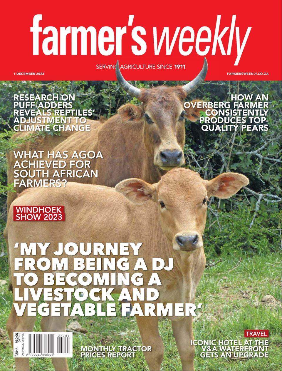 Get digital access to Farmer's Weekly - December 01, 2023 issue ...