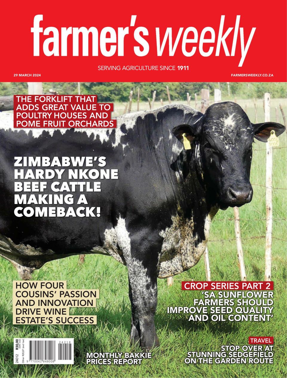 Get digital access to Farmer's Weekly - March 29, 2024 issue | Magzter.com