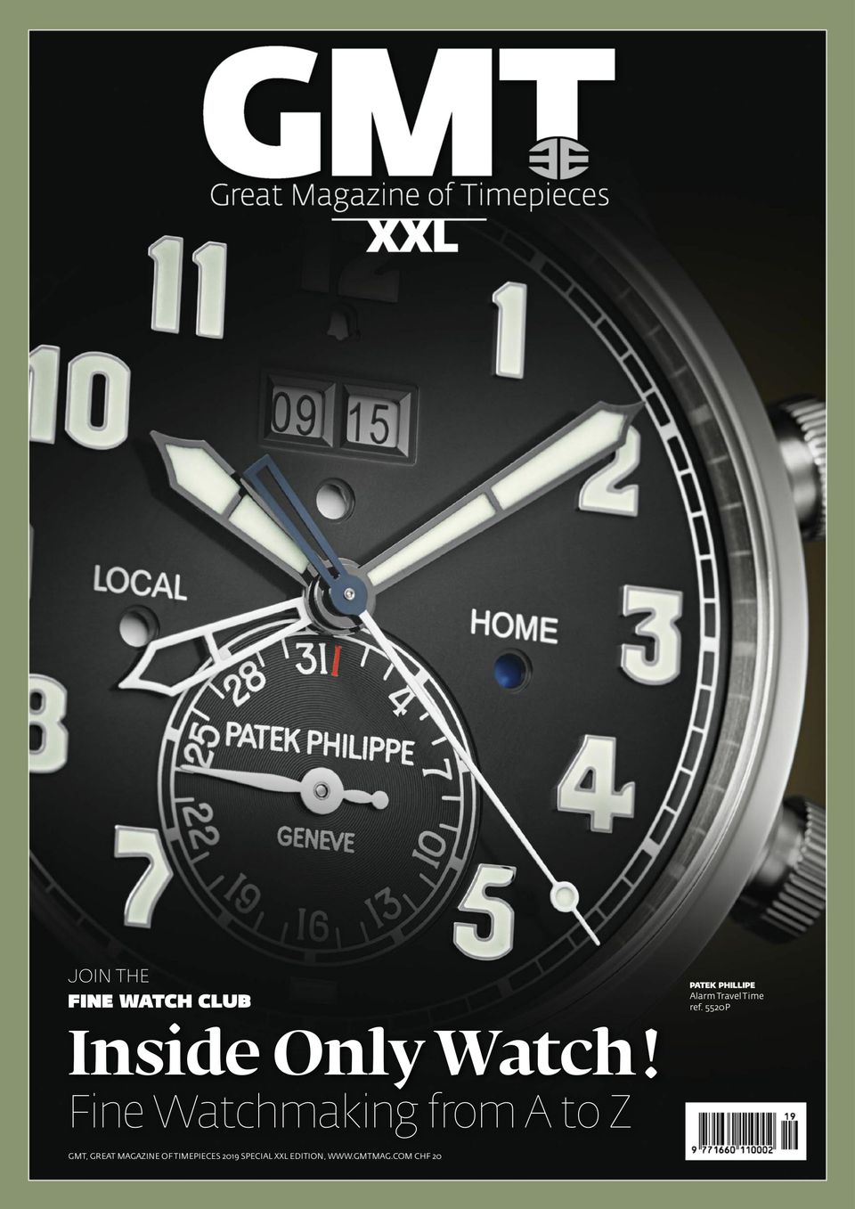 GMT, Great Magazine of Timepieces (English) XXL Magazine