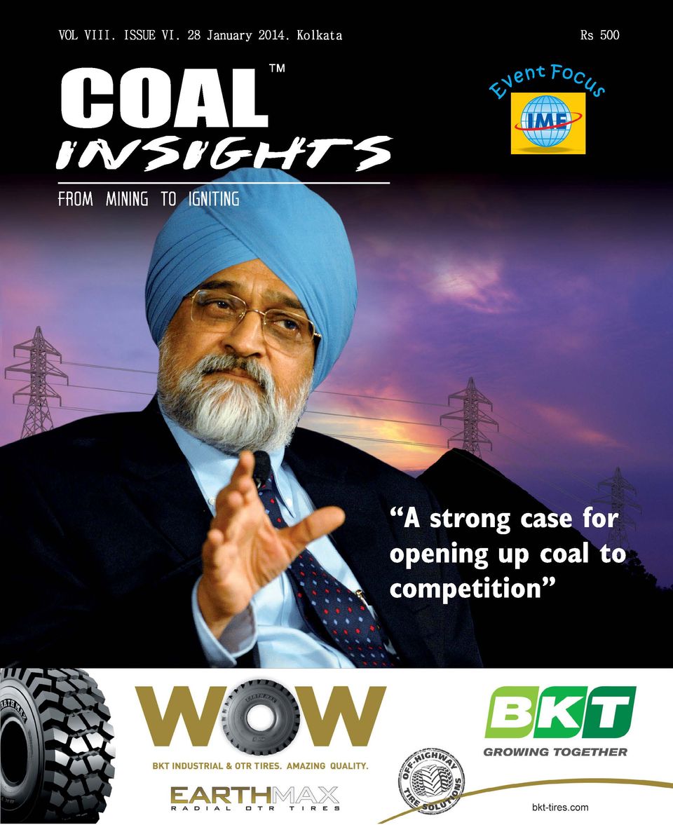 Coal Insights-January 2014 Magazine - Get your Digital Subscription