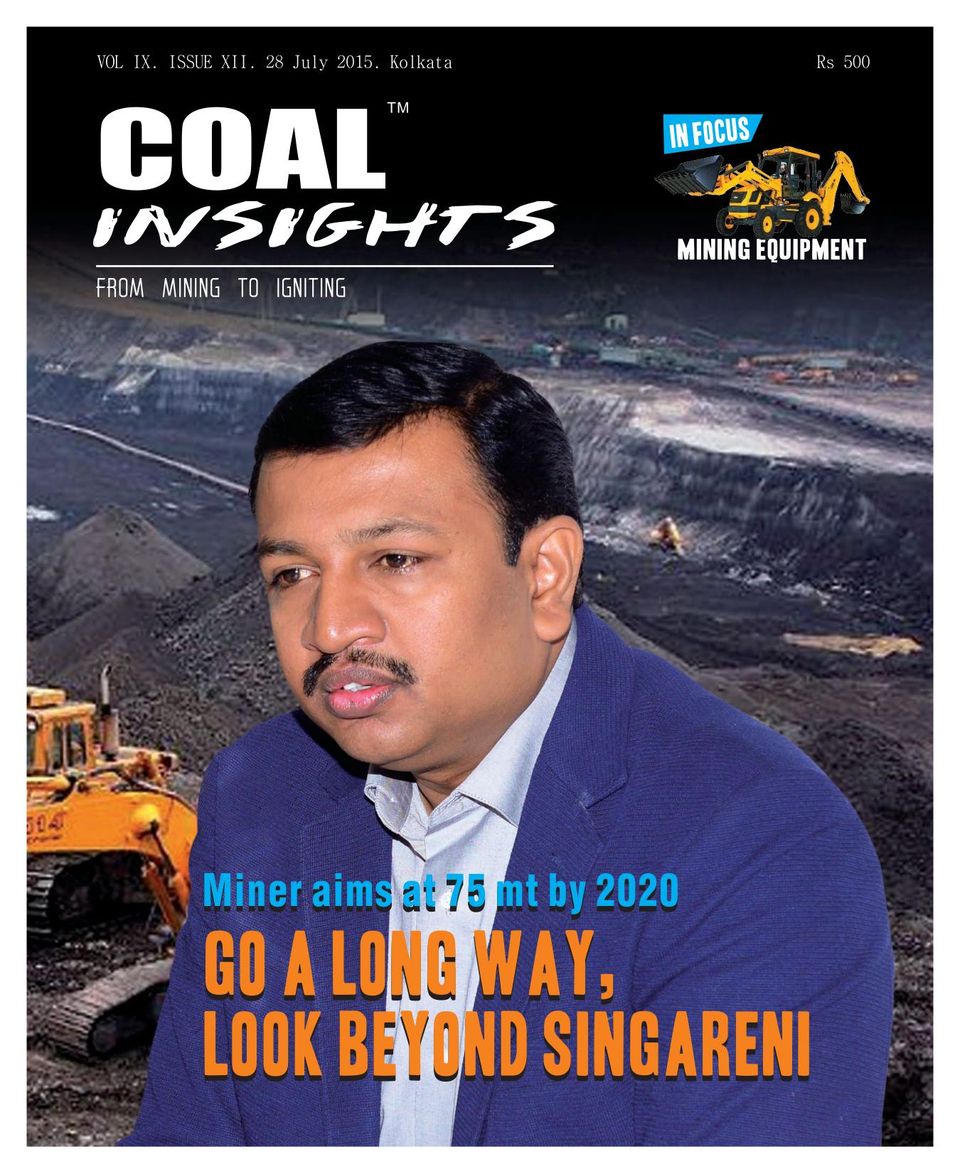 Coal Insights-July 2015 Magazine - Get your Digital Subscription