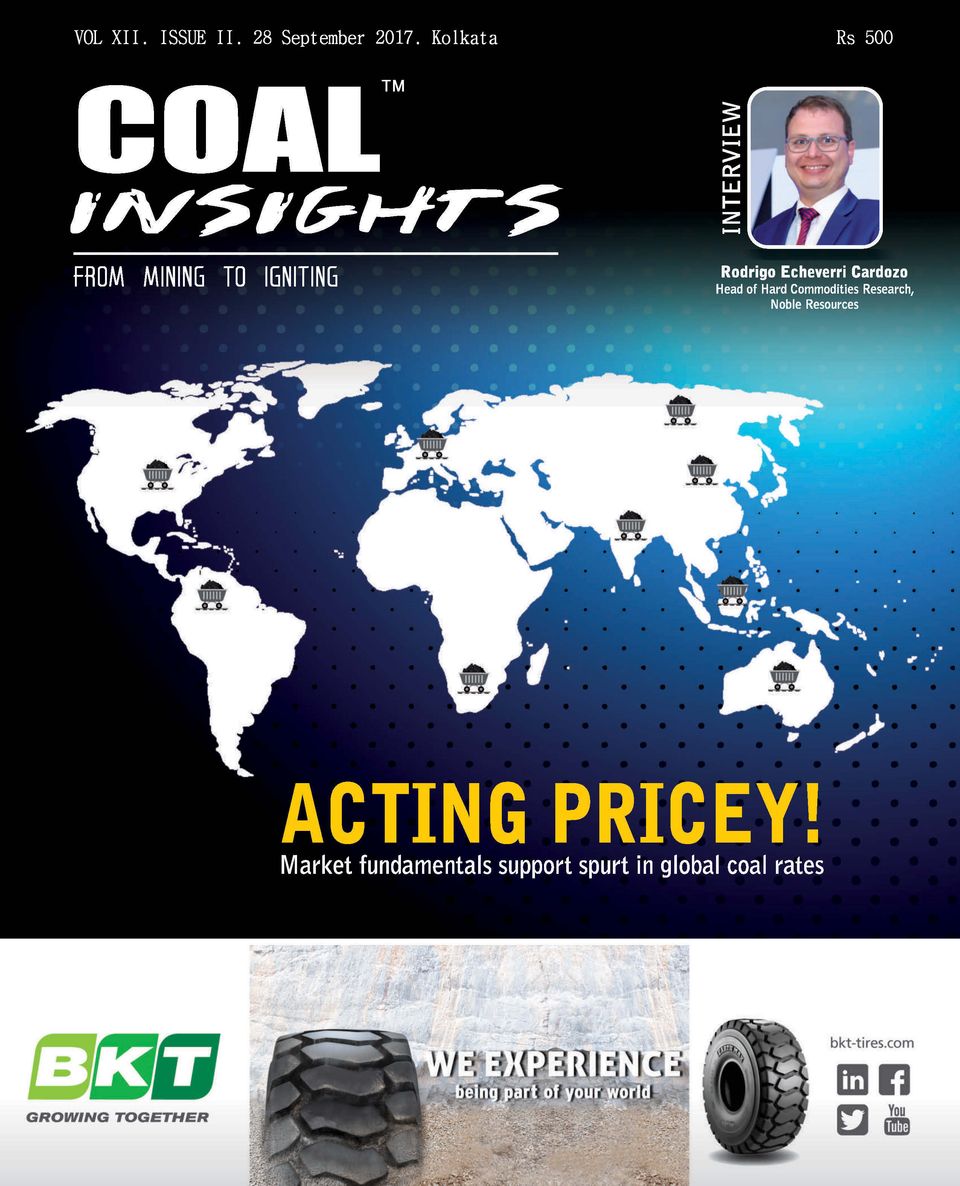 Coal Insights-September 2017 Magazine - Get your Digital Subscription