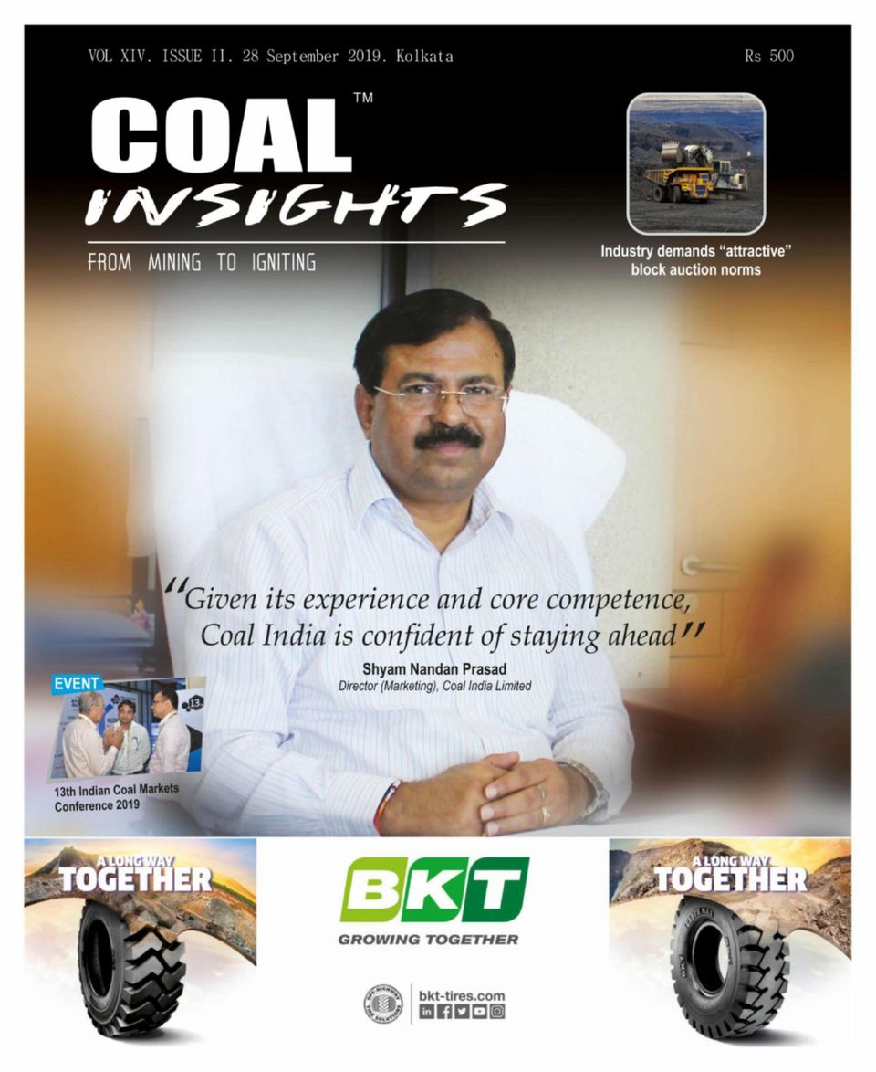 Coal Insights-September 2019 Magazine - Get your Digital Subscription