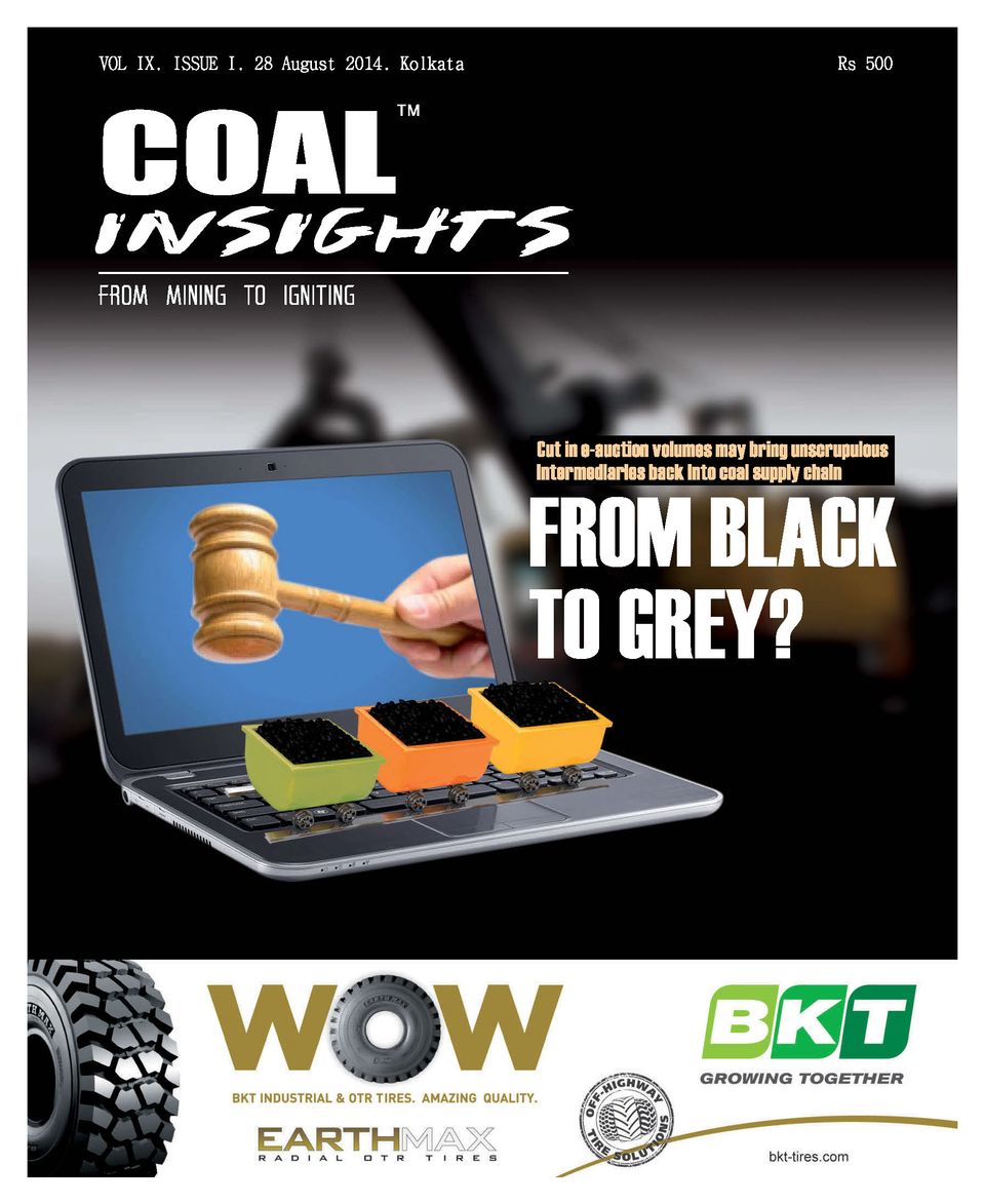 Coal Insights-August 2014 Magazine - Get your Digital Subscription