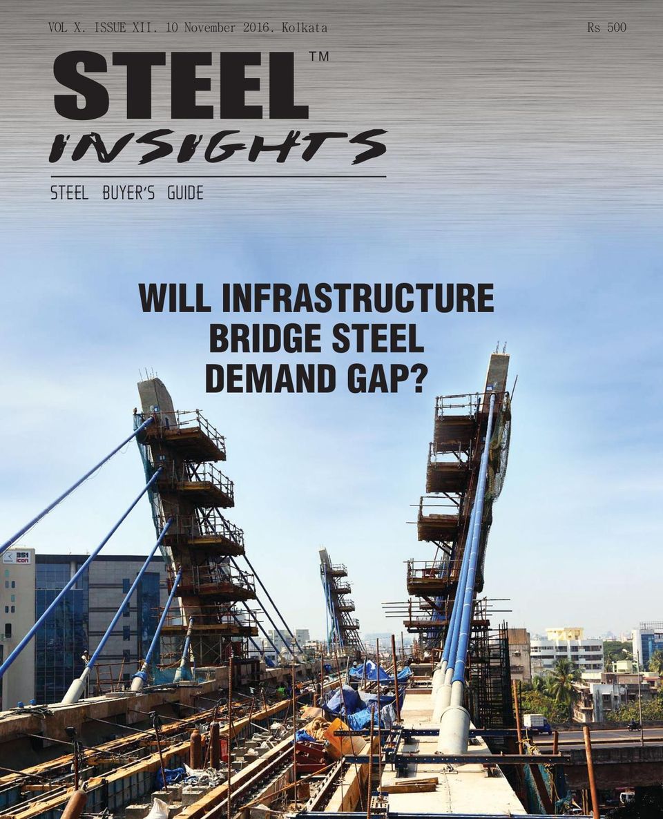 Steel Insights-November 2016 Magazine - Get your Digital Subscription