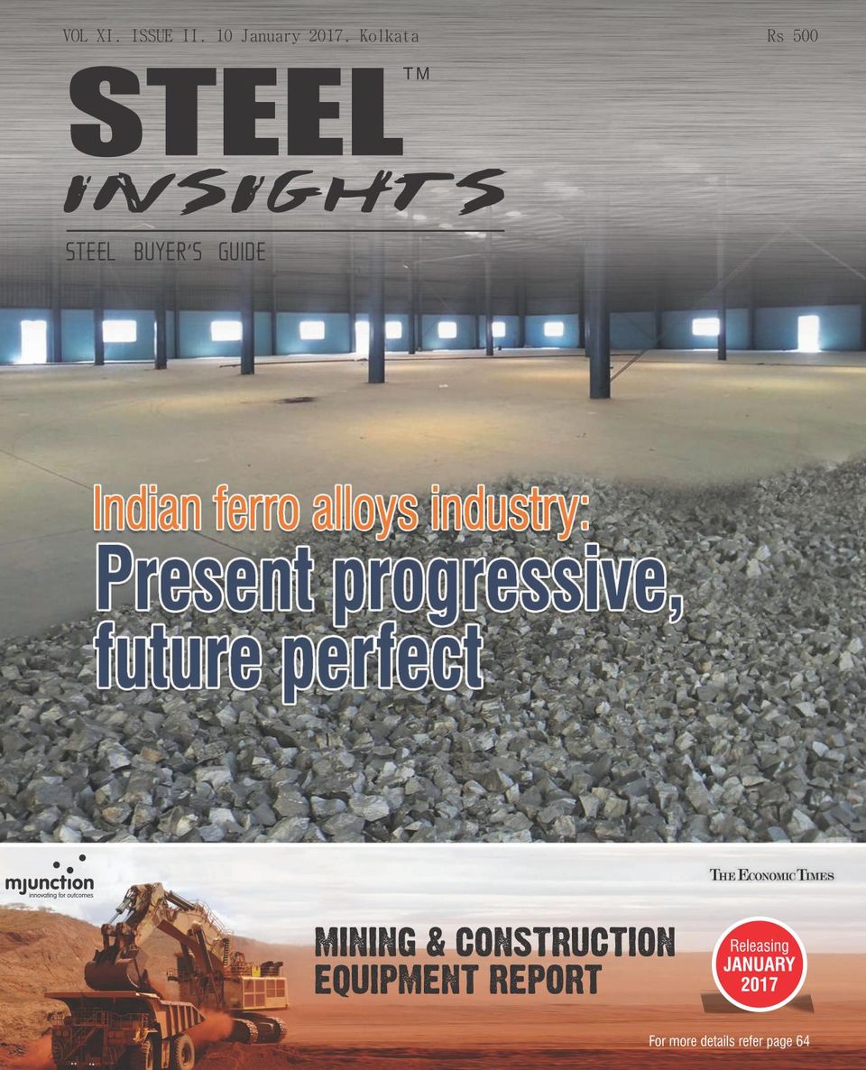 Steel Insights-January 2017 Magazine - Get your Digital Subscription