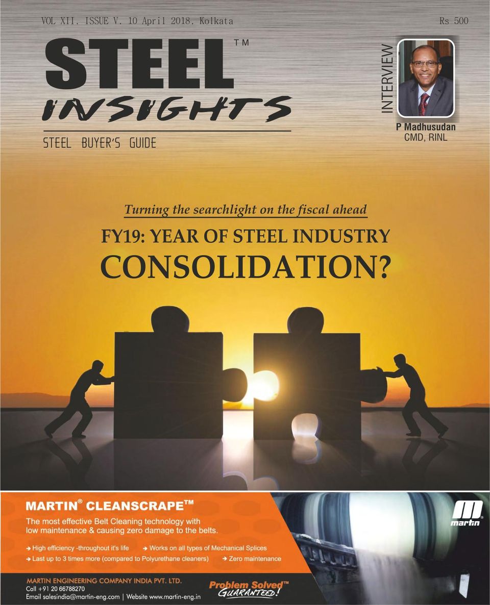 Get digital access to Steel Insights - April 2018 issue | Magzter.com