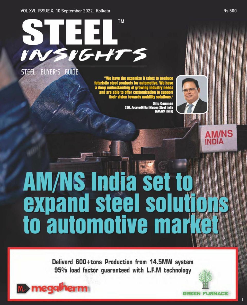 Steel Insights-September 2022 Magazine - Get your Digital Subscription