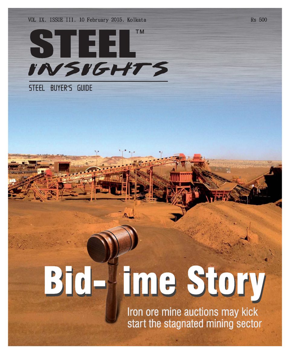 Steel Insights-February 2015 Magazine - Get your Digital Subscription