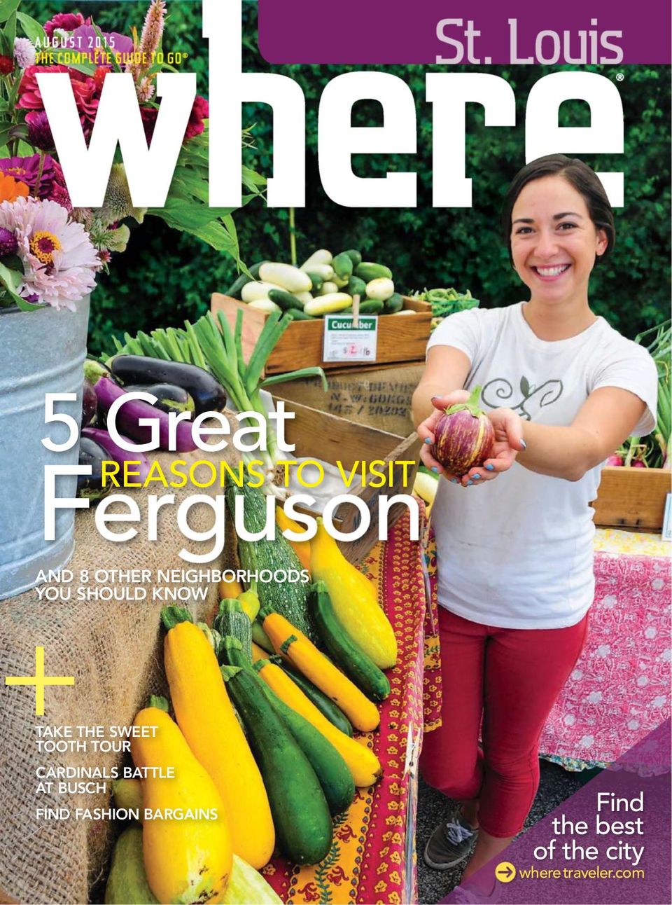 Get digital access to Where St Louis - September 2015 issue | Magzter.com