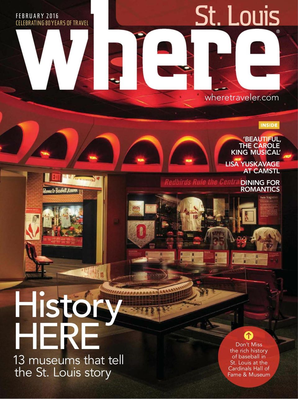 Get digital access to Where St Louis - February 2016 issue | Magzter.com