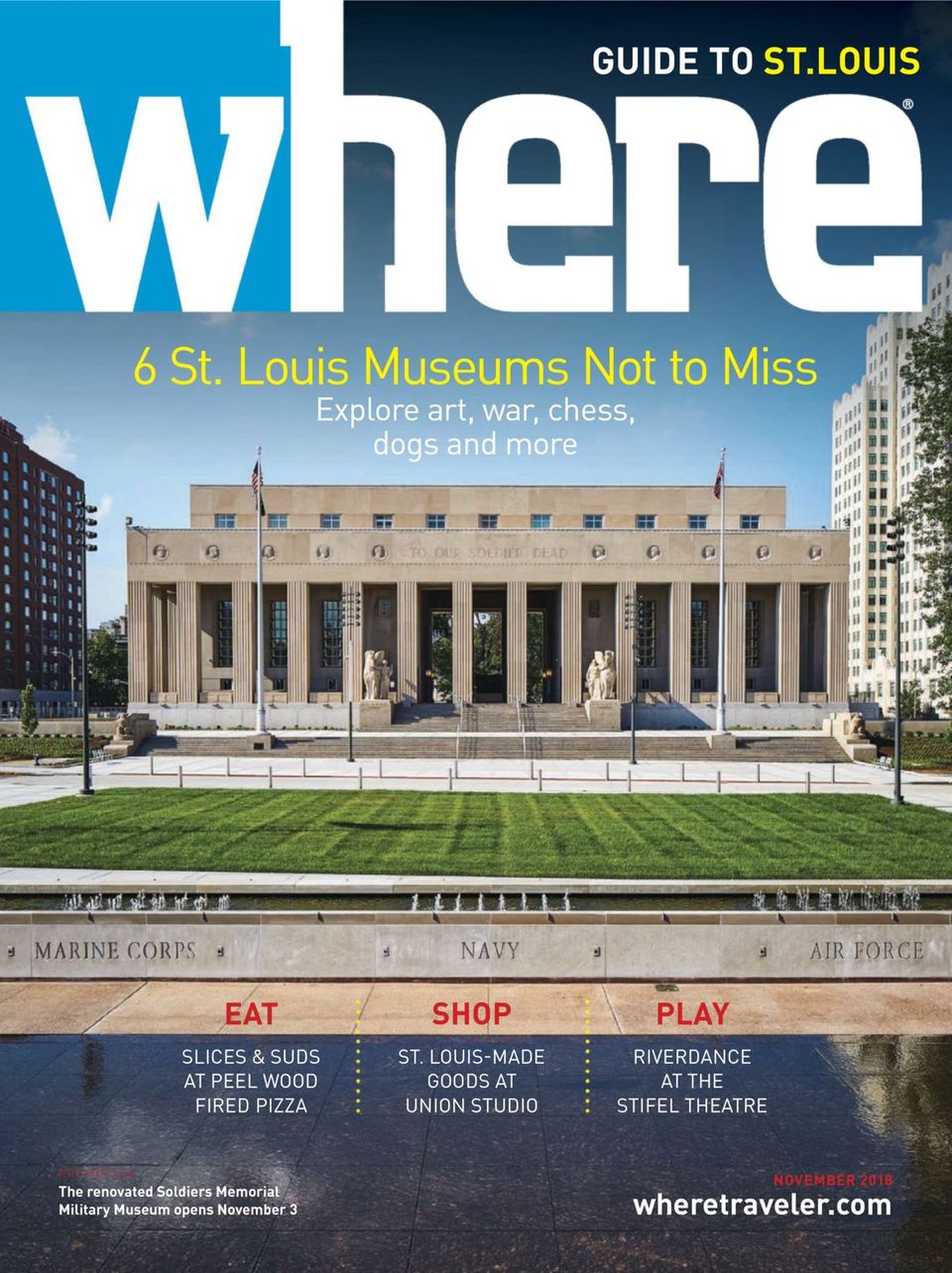 Get digital access to Where St Louis - November 2018 issue | Magzter.com
