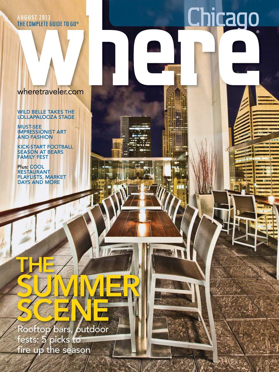 Get digital access to Where Chicago - August 2013 issue | Magzter.com