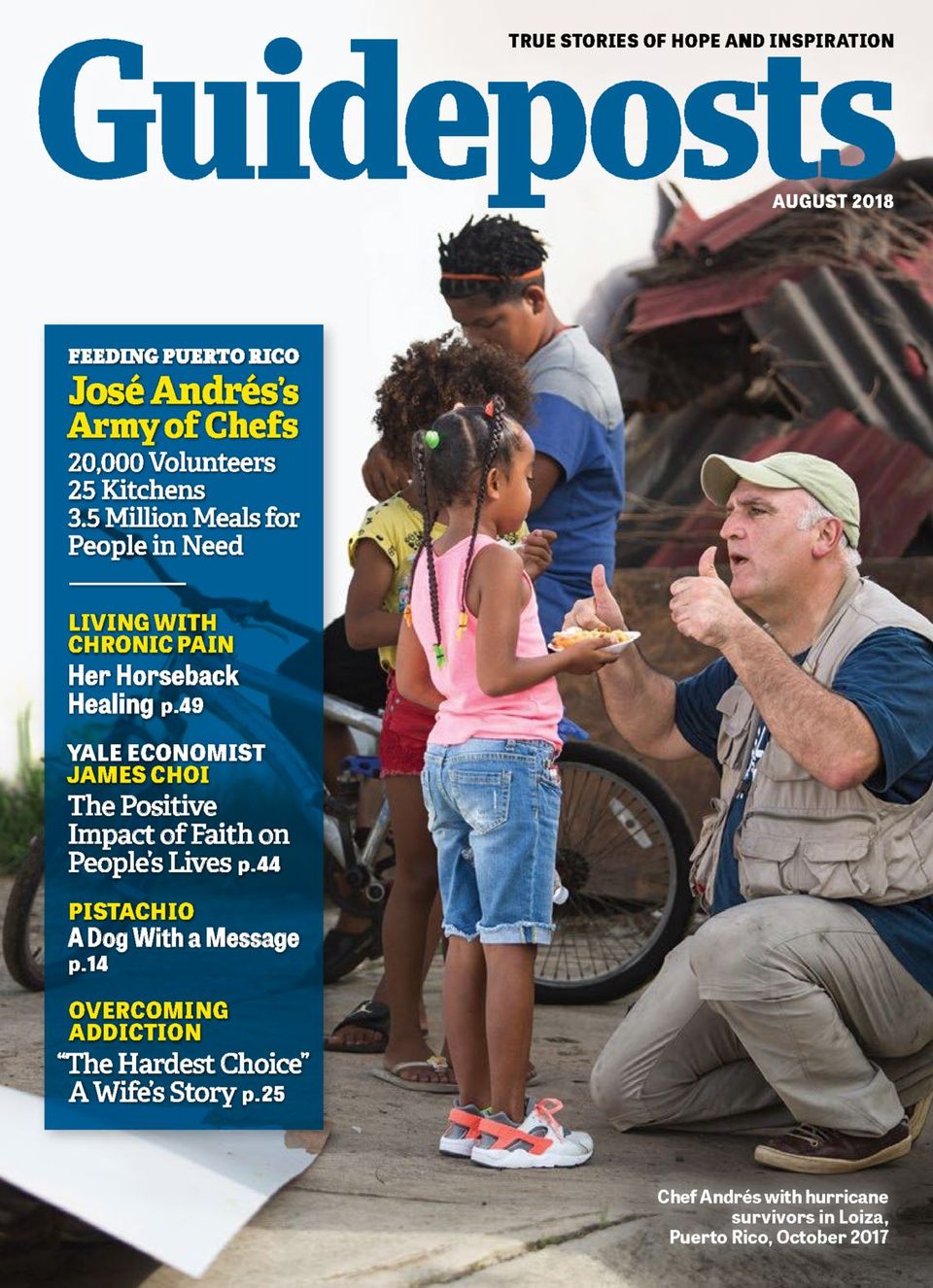 Guideposts-August 2018 Magazine - Get your Digital Subscription