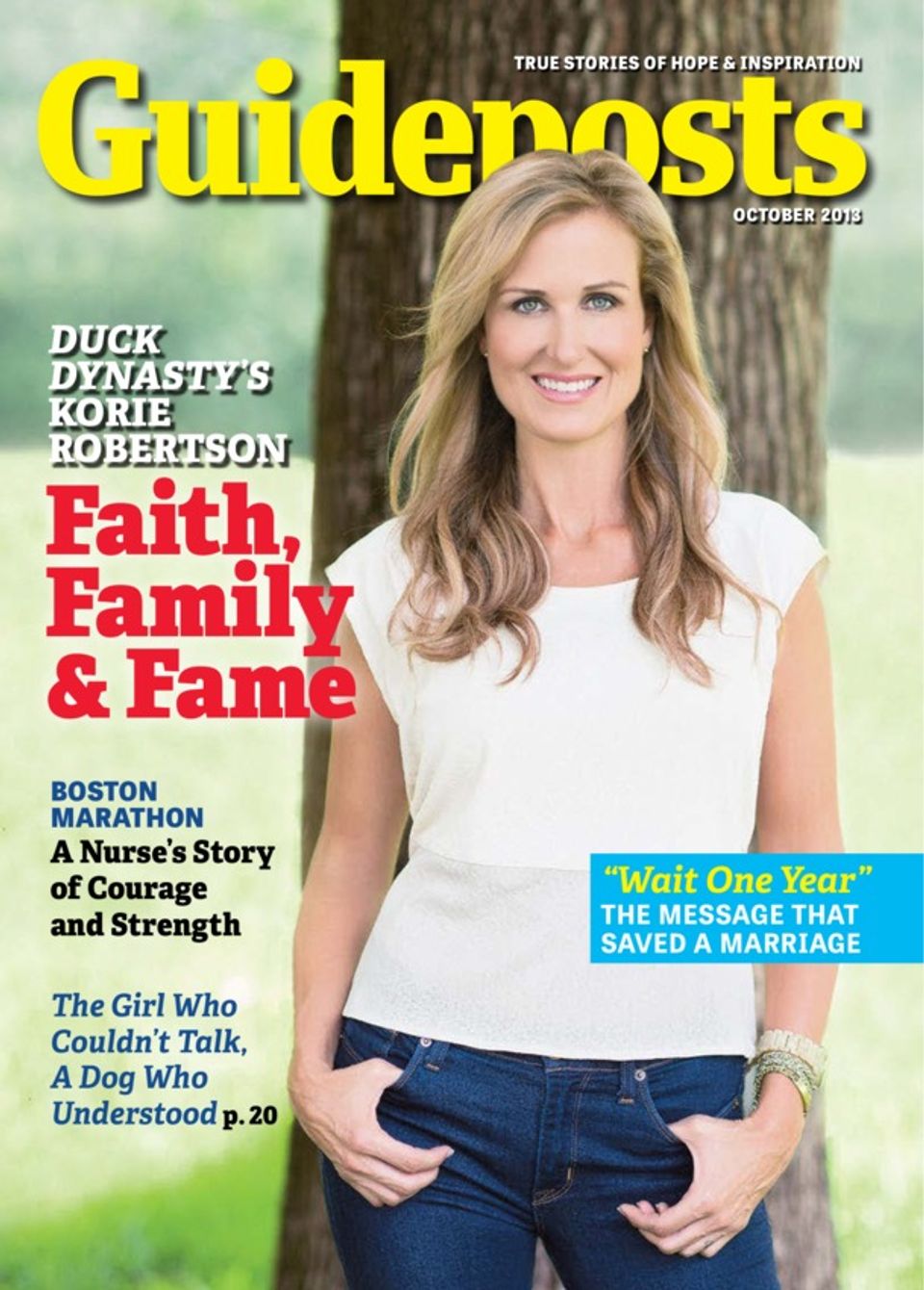 Get digital access to Guideposts - October 2013 issue | Magzter.com