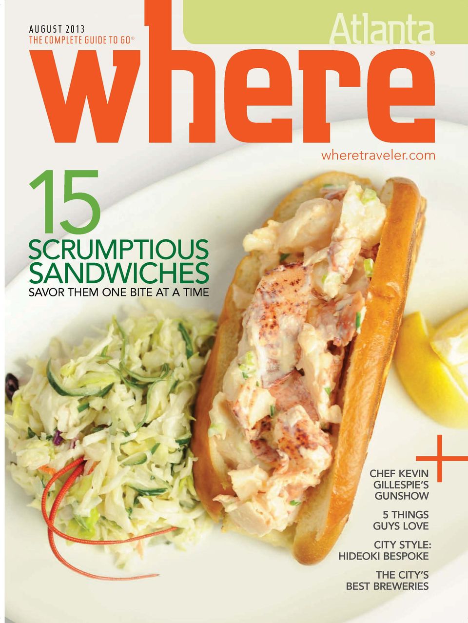 Get digital access to Where Atlanta - August 2013 issue | Magzter.com