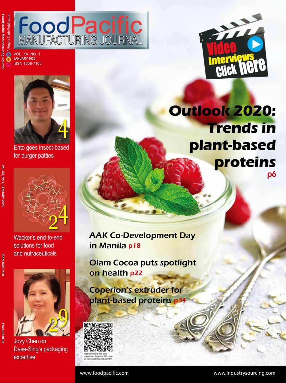 FoodPacific Manufacturing Journal-January 2020 Magazine