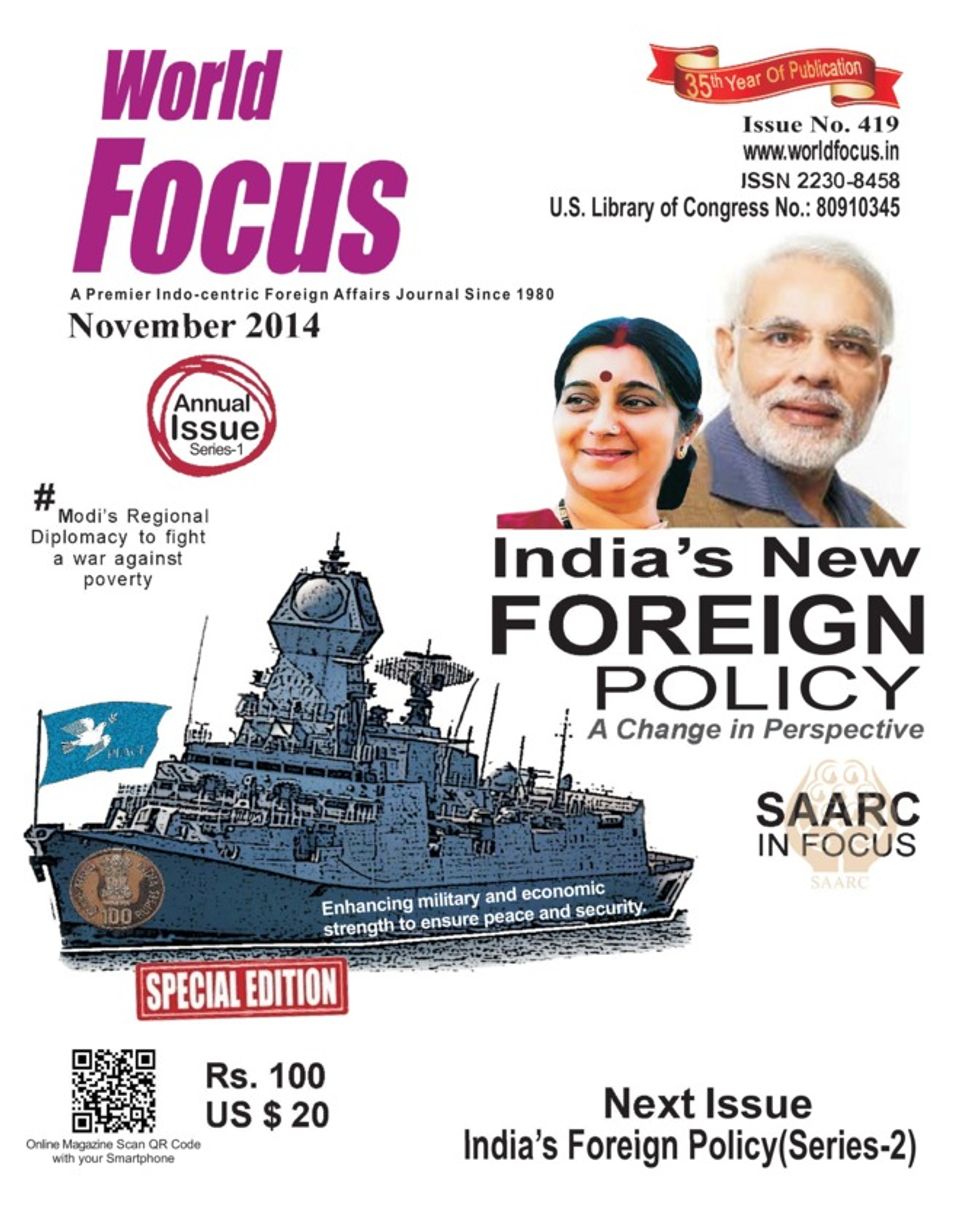 Get digital access to World Focus - November 2014 issue | Magzter.com