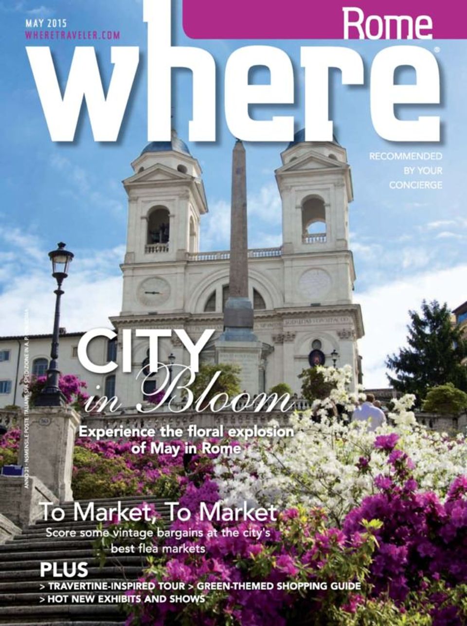 Get digital access to Where Rome - May 2015 issue | Magzter.com