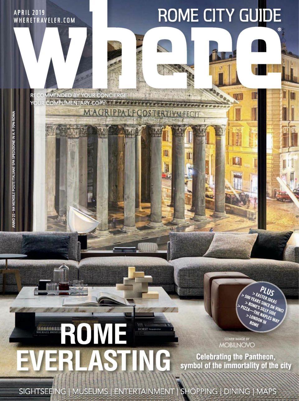 Get digital access to Where Rome - April 2019 issue | Magzter.com