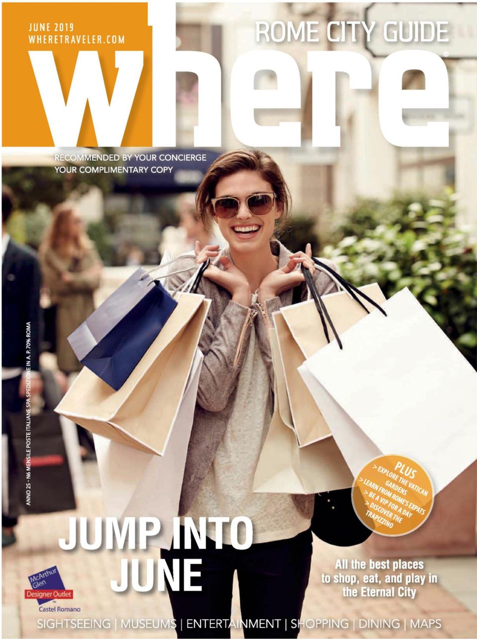 Get digital access to Where Rome - June 2019 issue | Magzter.com
