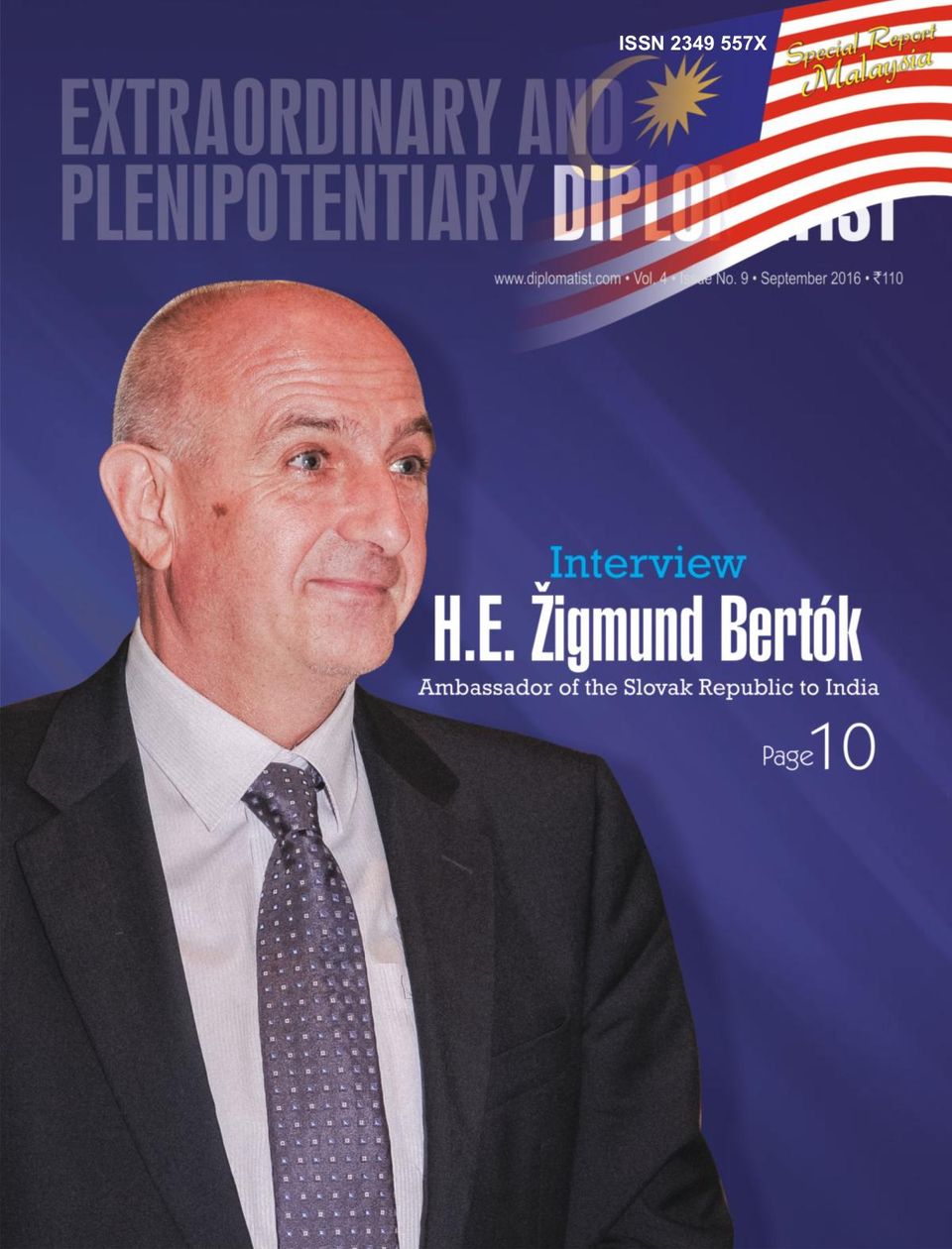 Extraordinary and Plenipotentiary Diplomatist-September 2016 Magazine