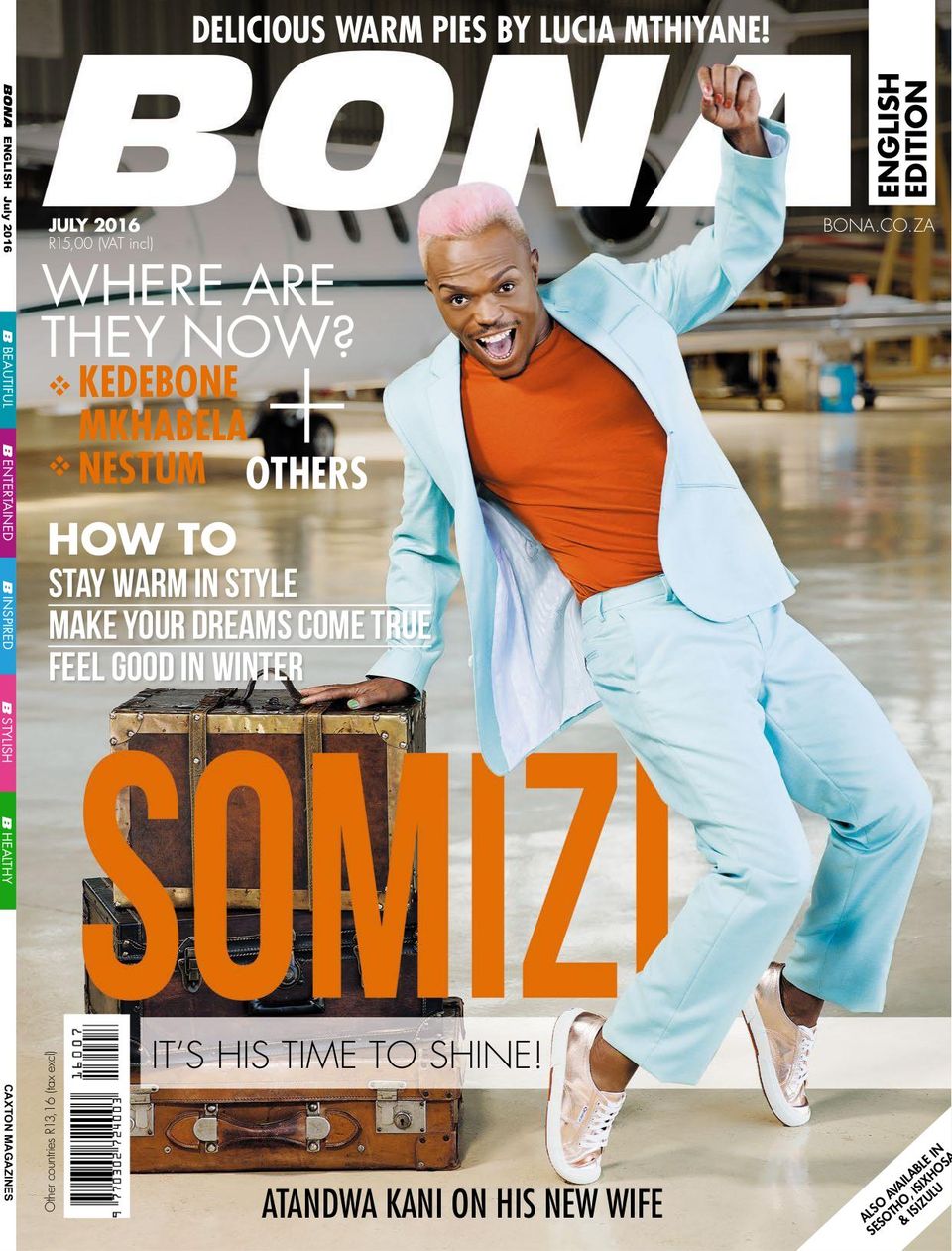 Get digital access to Bona - July 2016 issue | Magzter.com