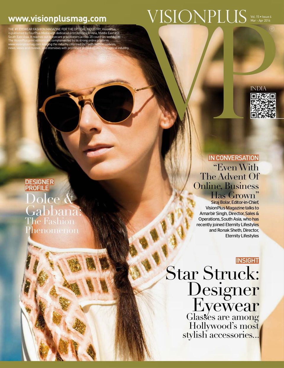 Get digital access to VisionPlus (India) - March - April 2016 issue | Magzter.com