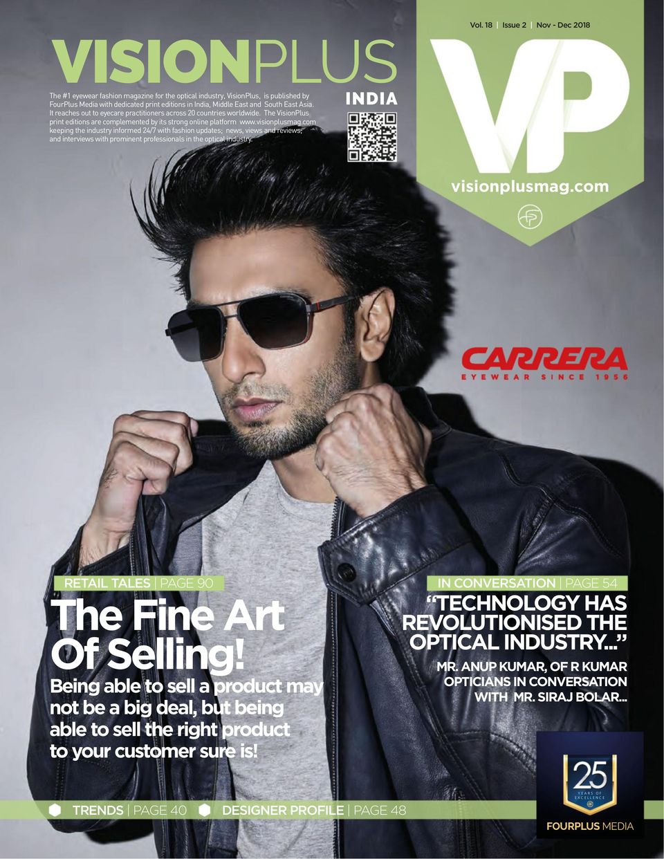 Get digital access to VisionPlus (India) - November - December 2018 issue | Magzter.com