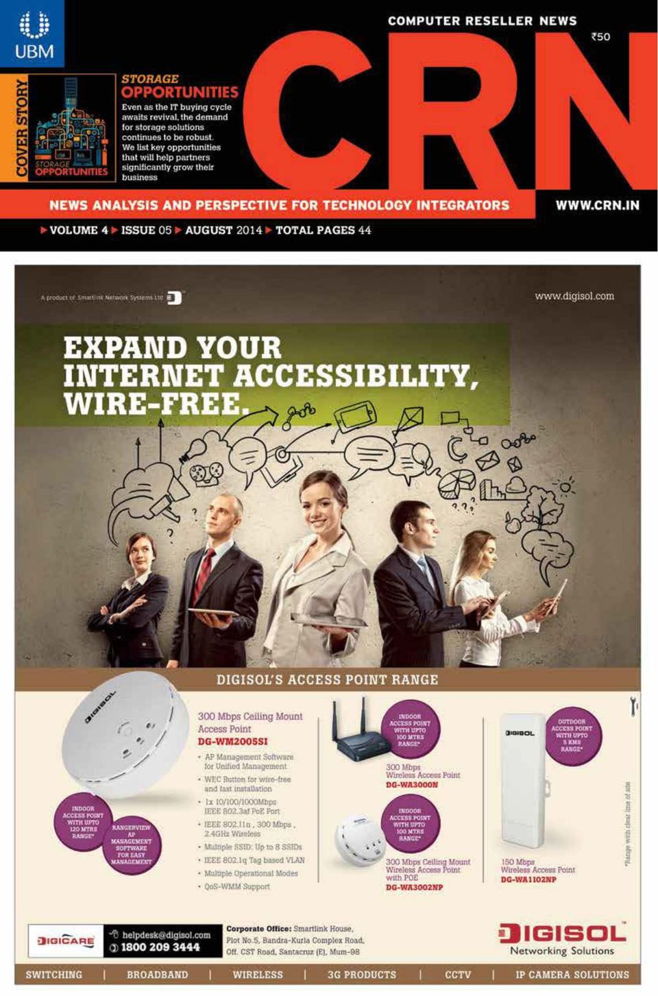 CRN India-August 2014 Magazine - Get your Digital Subscription