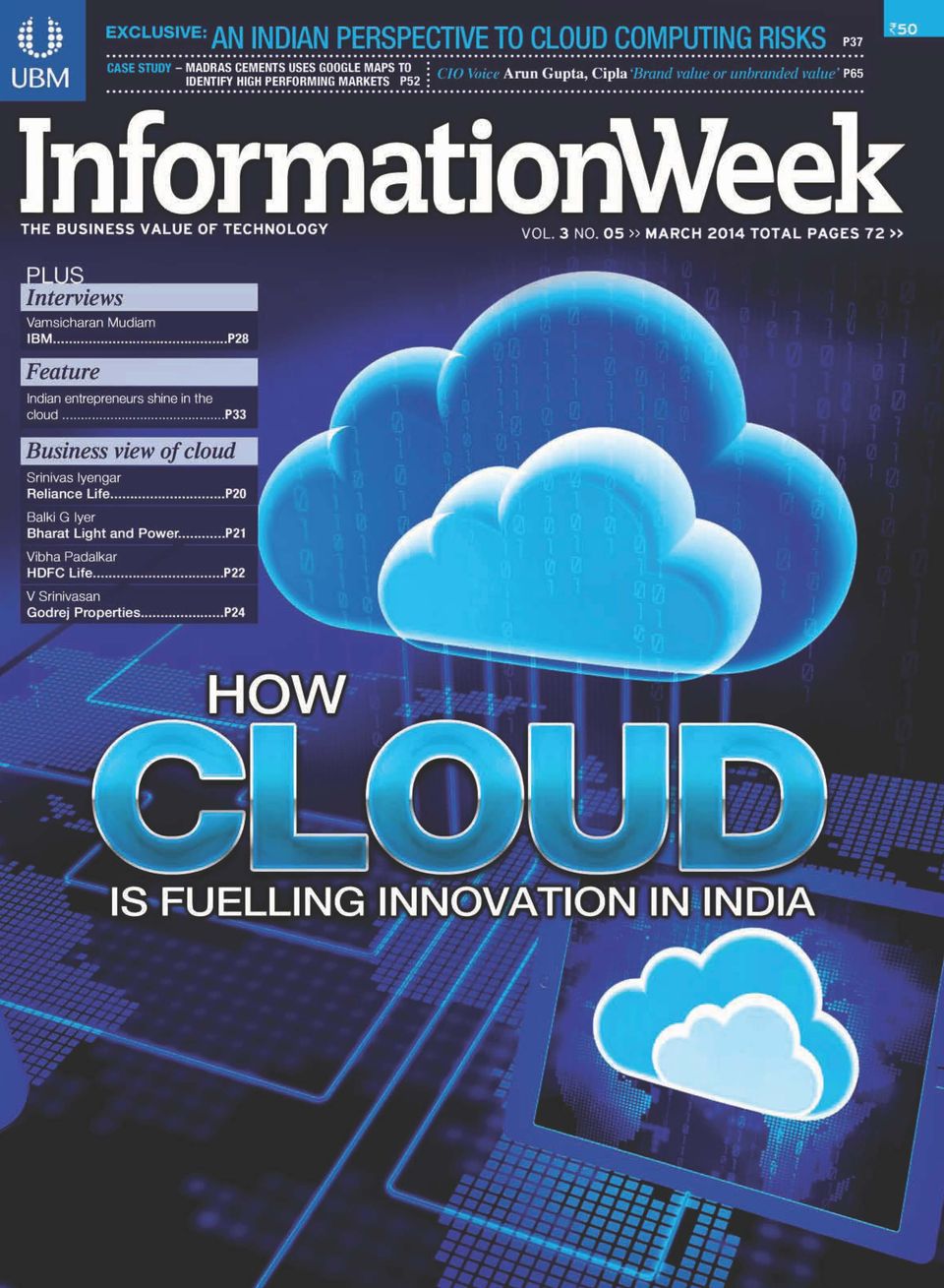 InformationWeek India-March 2014 Magazine - Get your Digital Subscription