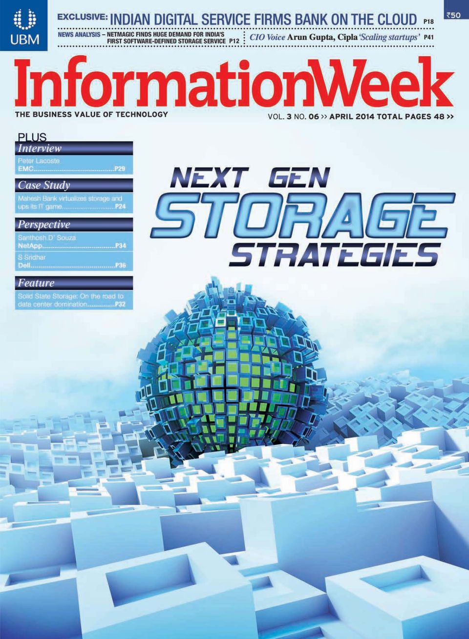 InformationWeek India-April 2014 Magazine - Get your Digital Subscription