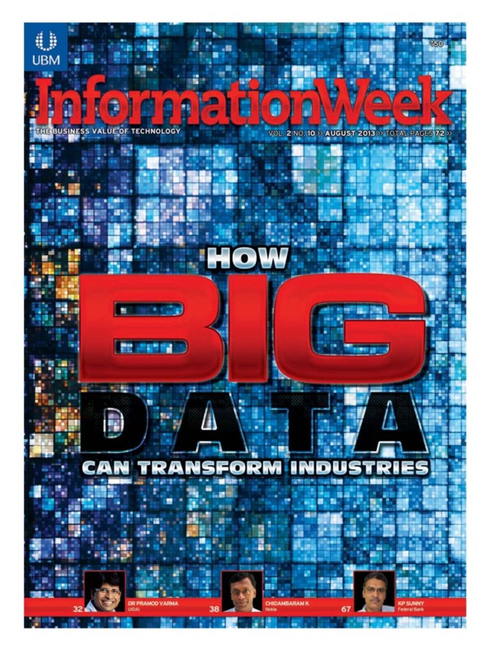 InformationWeek India-August 2013 Magazine - Get your Digital Subscription