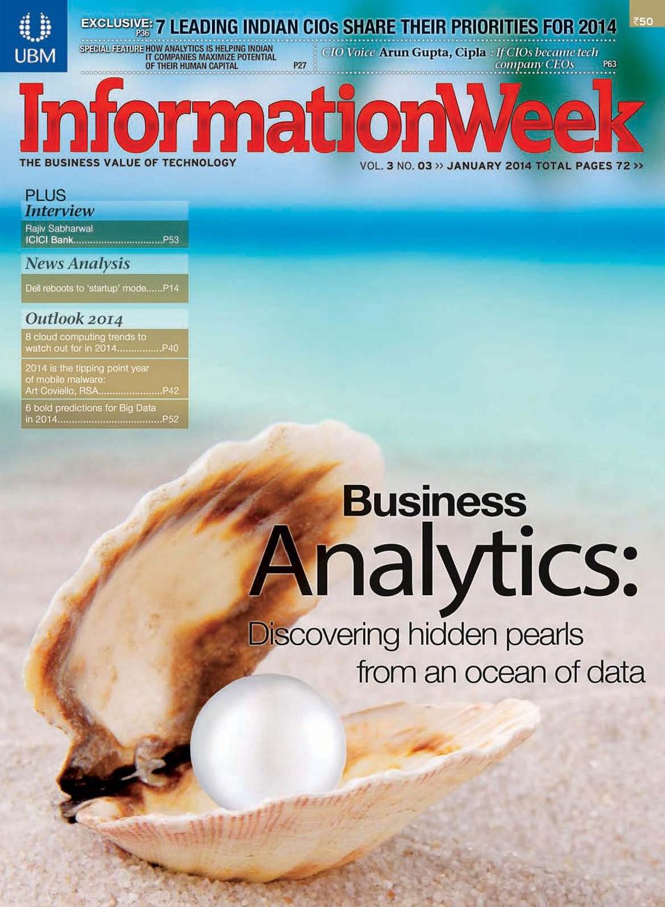 Get digital access to InformationWeek India - January 2014 issue ...