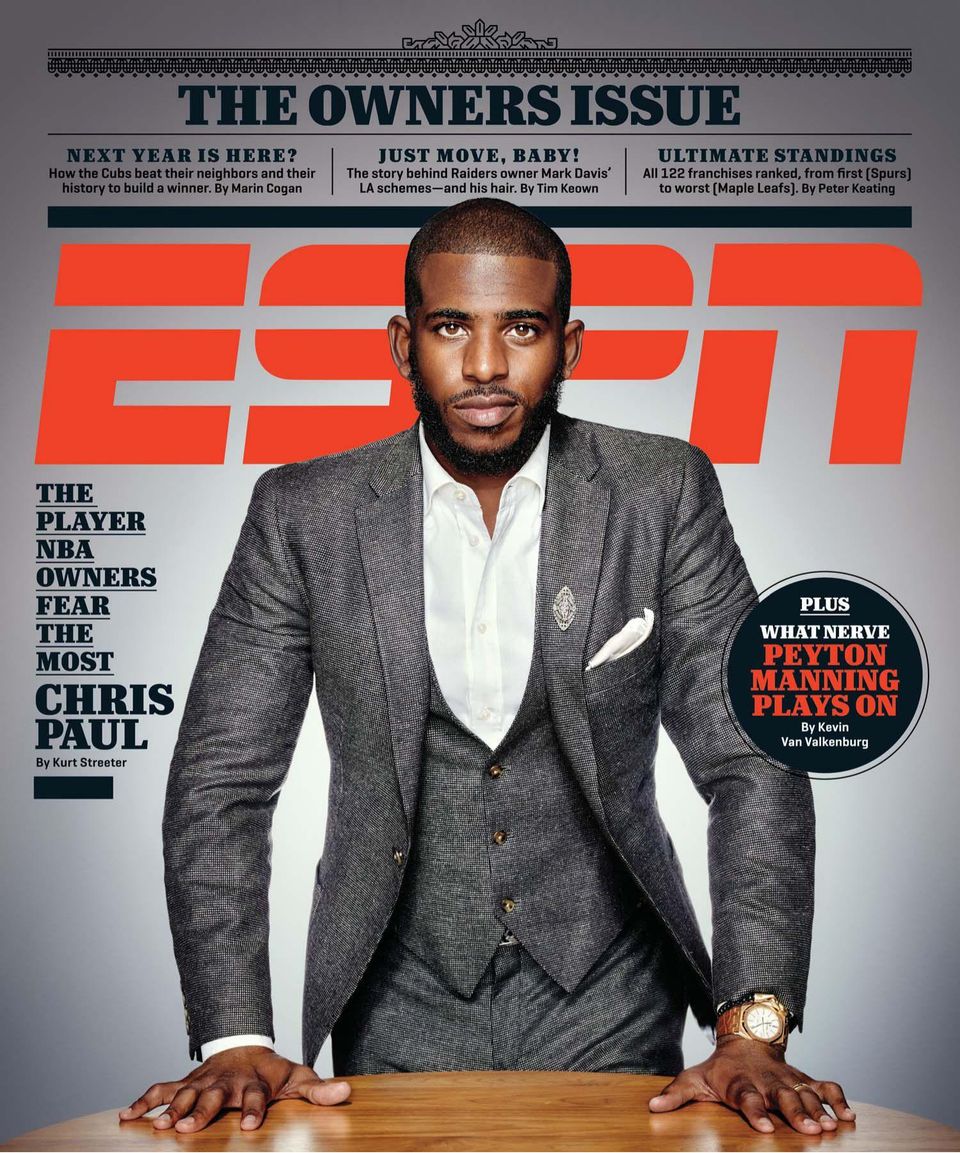 ESPN The Magazine-October 12,2015 Magazine - Get your Digital Subscription