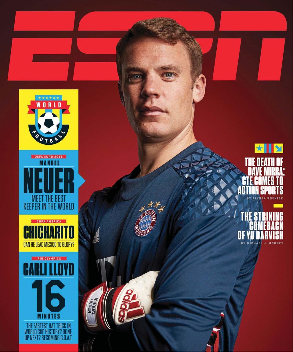 ESPN The Magazine-June 6,2016 Magazine - Get your Digital Subscription
