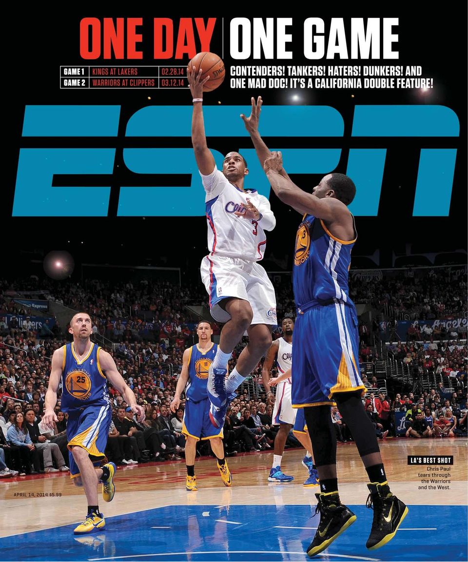 ESPN The Magazine-April 14,2014 Magazine - Get your Digital Subscription