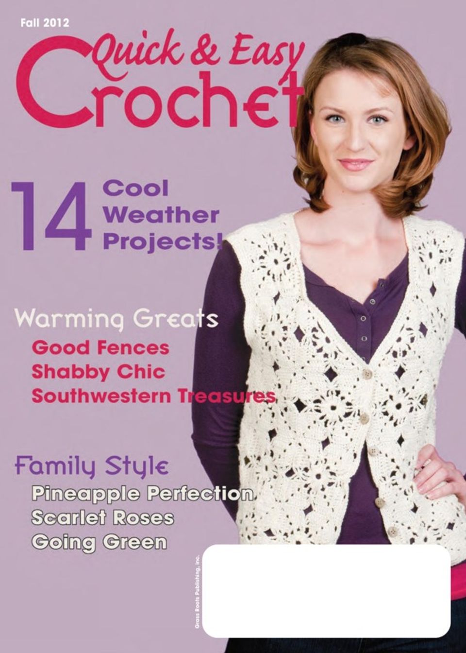 Get digital access to Quick & Easy Crochet - Fall 2012 issue | Magzter.com