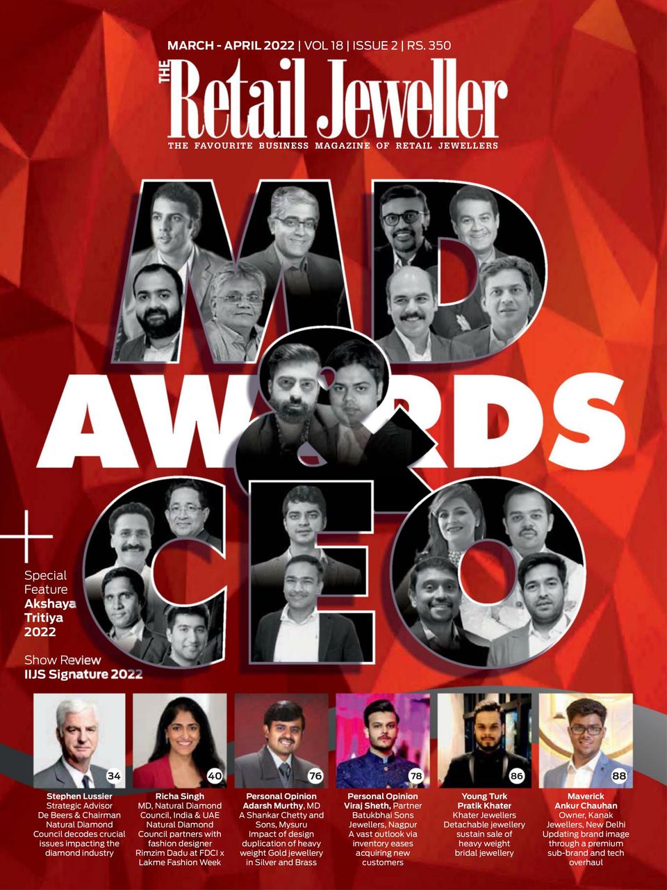 The Retail Jeweller-March - April 2022 Magazine