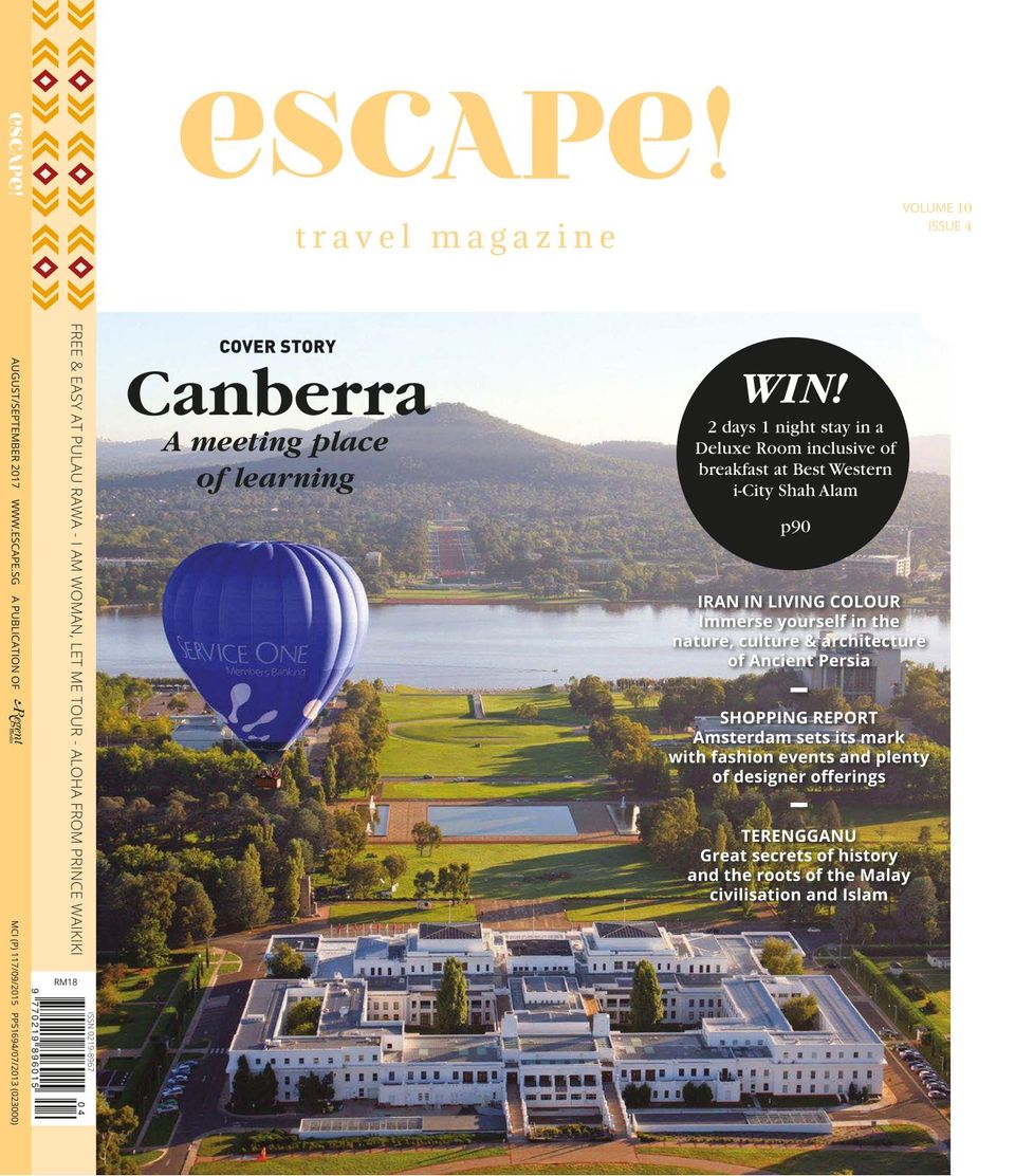 escape! Malaysia-August - September 2017 Magazine