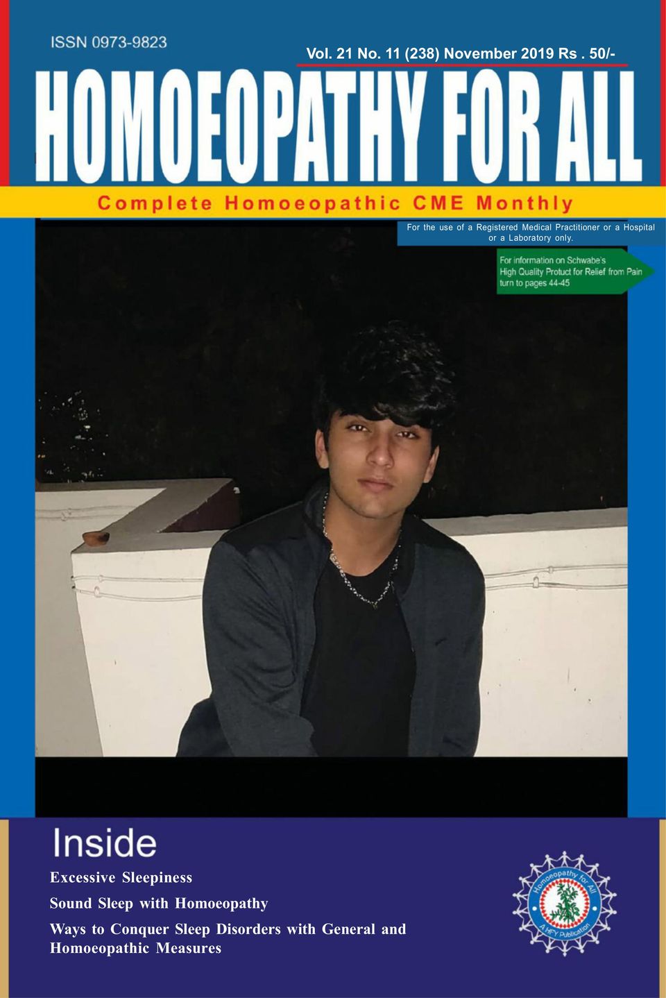 Homoeopathy for all-November 2019 Magazine - Get your Digital Subscription
