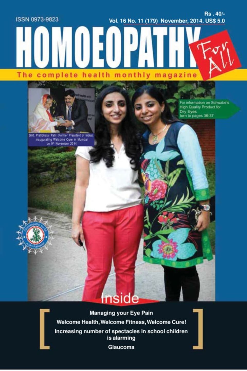Homoeopathy for all-November 2014 Magazine - Get your Digital Subscription